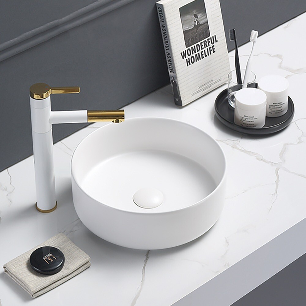 Voordelige witte waskom bestellen? | Voordeligdesignsanitair.nl