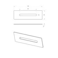 Clickwaste badafvoer inclusief overloop mat goud - Voordelig Design ...