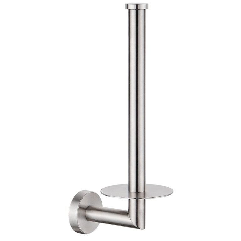 Toiletbutler met wc rolhouder en wc borstel met houder compleet rvs ...